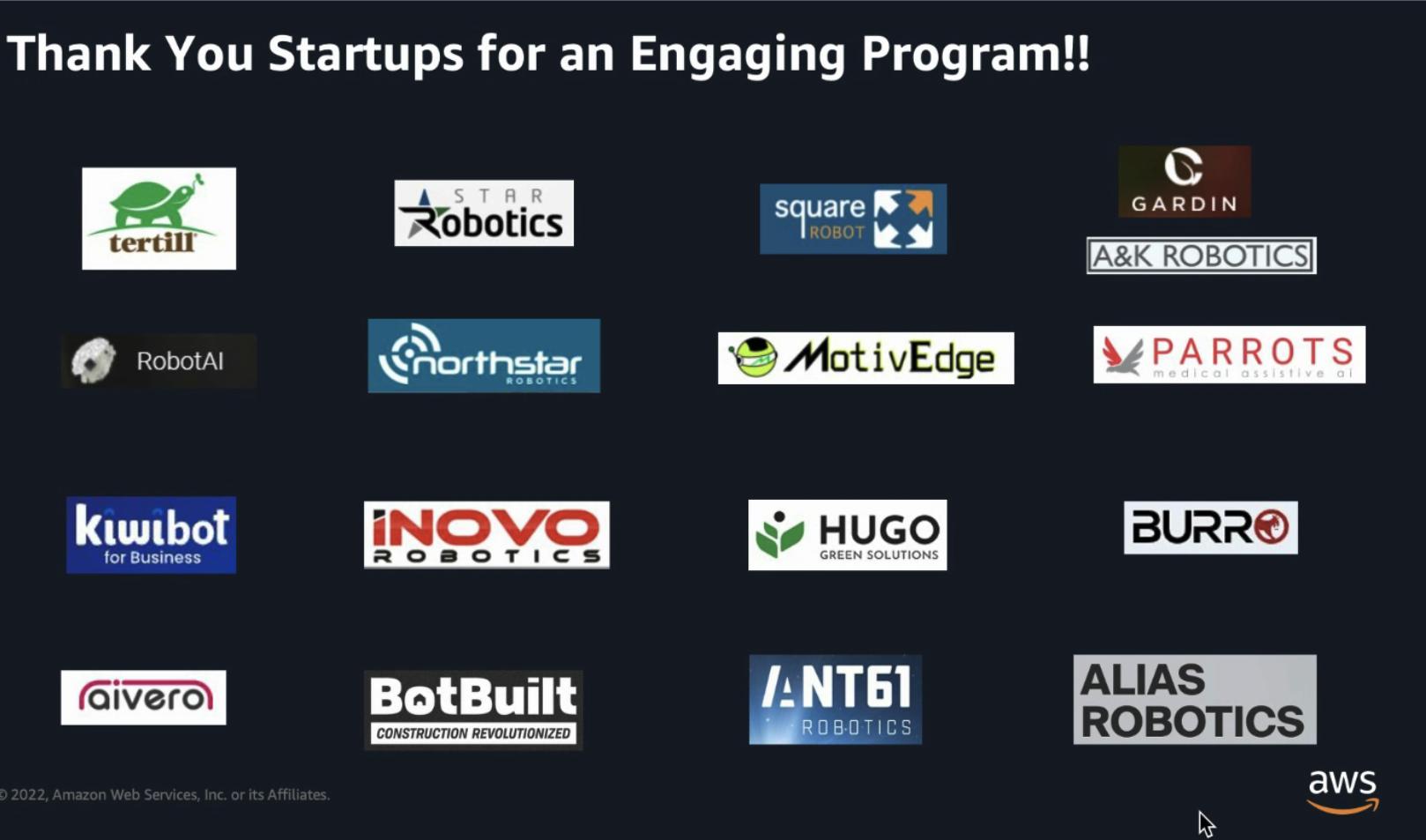 AWS Robotics Accelerator | Aivero